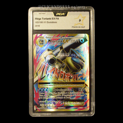 carte Pokémon PCA Méga Tortank EX FA 102/108 XY Évolutions 9 | eBay