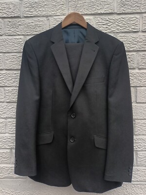george suit mens size 40R 36W black 2 piece classic #180 | eBay UK