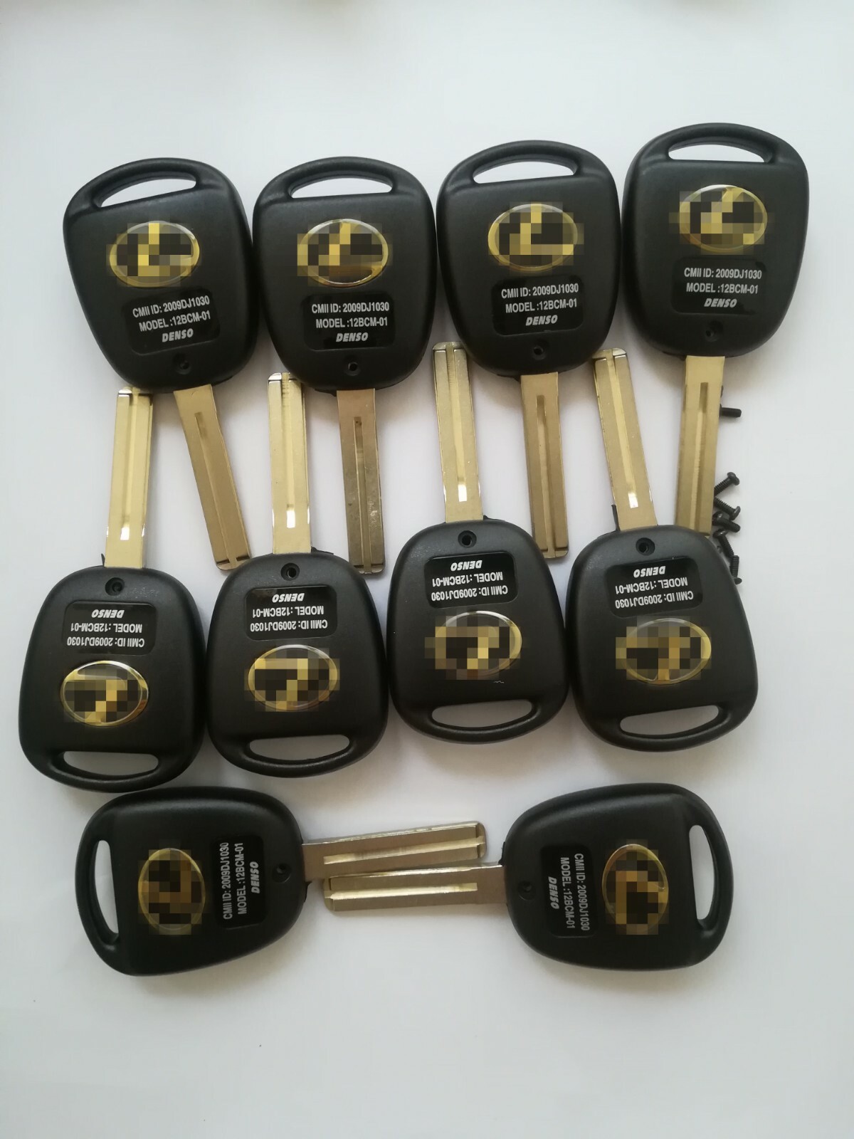 10pcs Key Shell for Lexus ES300 ES330 GS300 GS400 GS430 GX470 HYQ12BBT ...