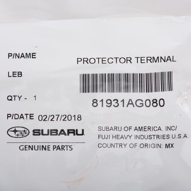 Subaru 81931AG080 Genuine OEM Factory Original Protector for sale ...