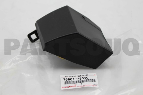 7690178010 Genuine Toyota MUDGUARD SUB-ASSY, SIDE, RH 76901-78010 | eBay