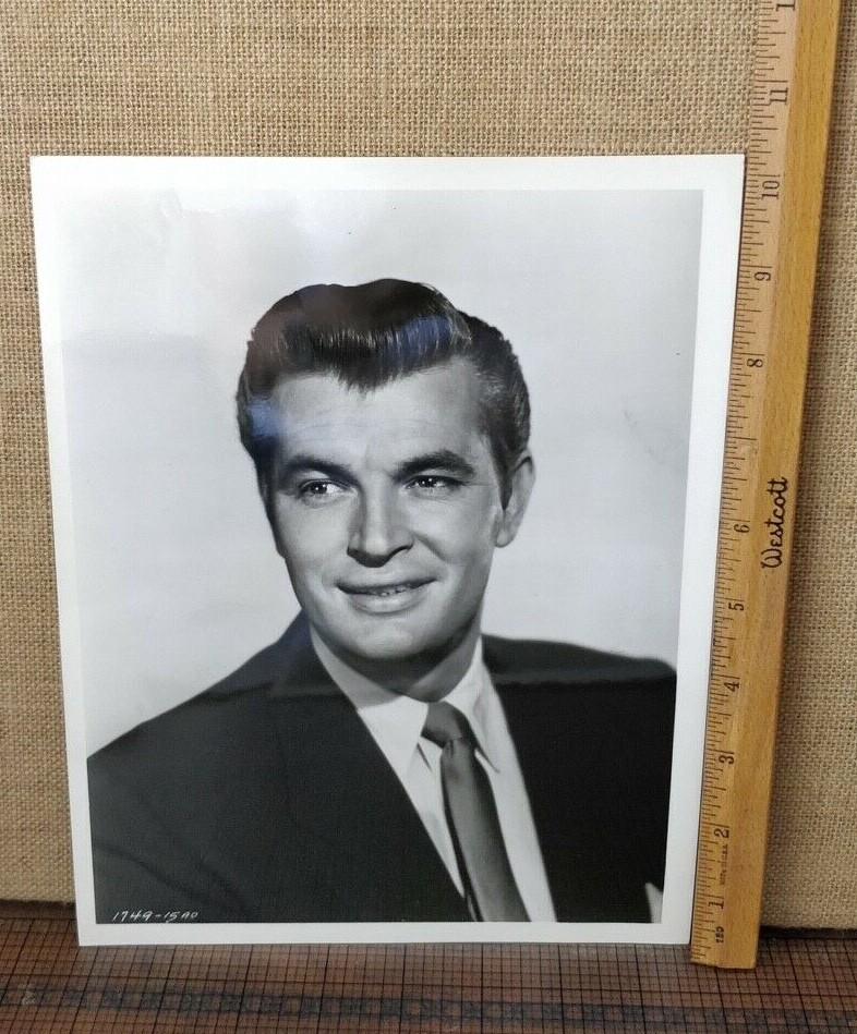 Gregg Palmer The Rebel Set 8'x10' Black And White Promo Still Gregg