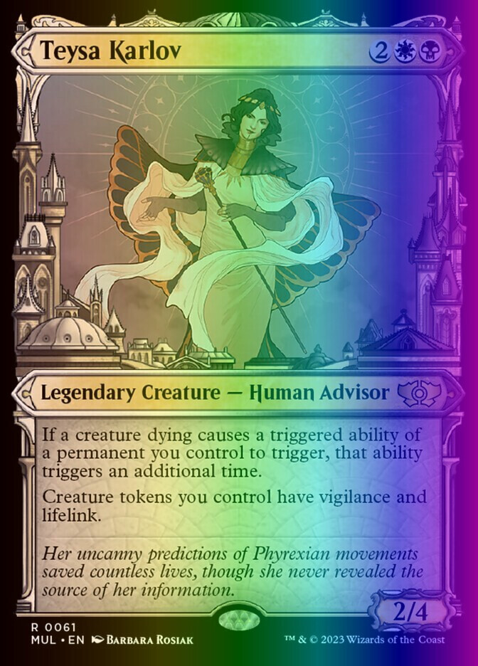 MTG Teysa Karlov (61/210) March of the Machine Multiverse Legends LP ...
