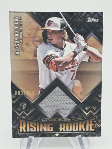 2024 Topps Update #RRR-JH Jackson Holliday /199 Rising Rookie Relics ...