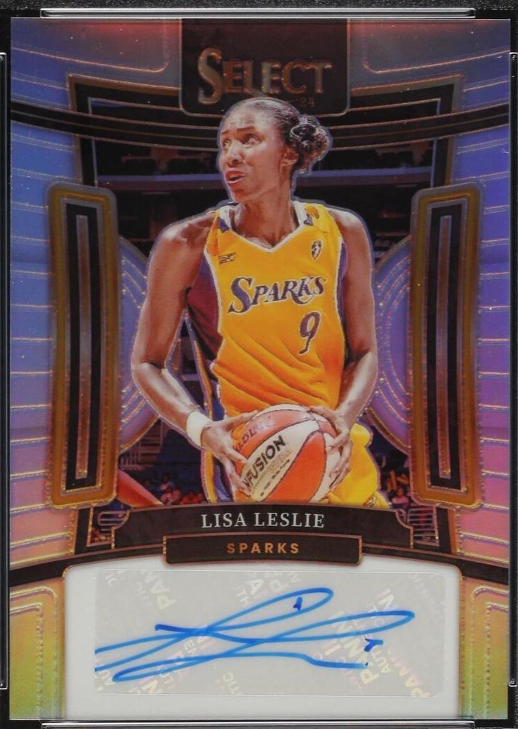 2024 Panini Select WNBA - Signatures Lisa Leslie #SG-LL (AU) for sale ...
