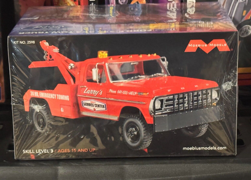 MOEBIUS 1/25 1972 Ford F350 4x4 High Side Wrecker Kit (Quick Ship ...