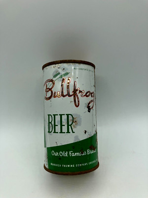 Old 12oz BULLFROG BEER Flat Top Beer Can Monarch Brewing Chicago | eBay
