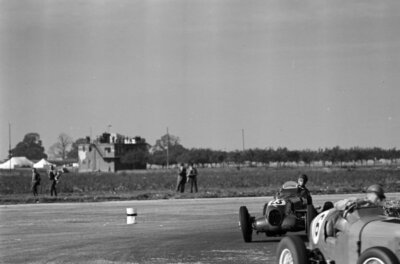 Bob Gerard in a ERA B leads John Bolster in a ERA B 1948 Racing Old ...