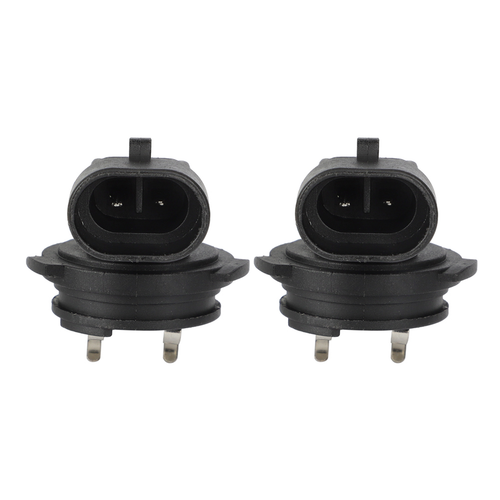 2 x For 1445 Pigtail Female H1 Fog Light Bulb Connector Holder Plug Kit ...