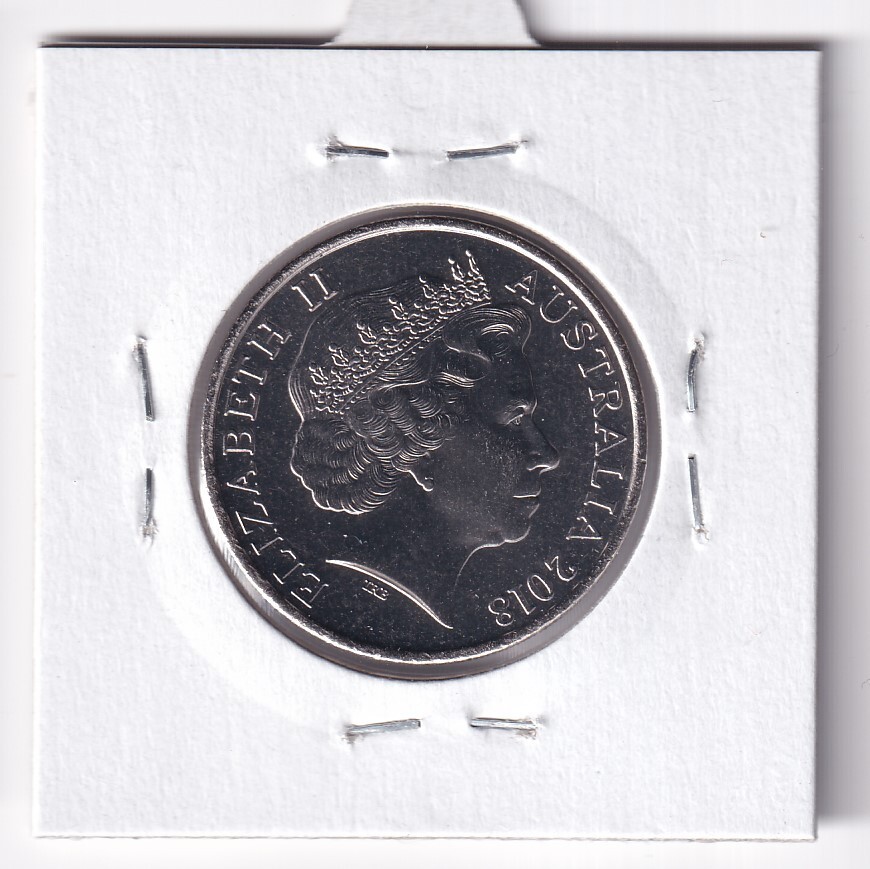 AUSTRALIAN: 2018 20c HONEST 100 YEARS OF ANZAC COIN IN 2X2 HOLDER ...