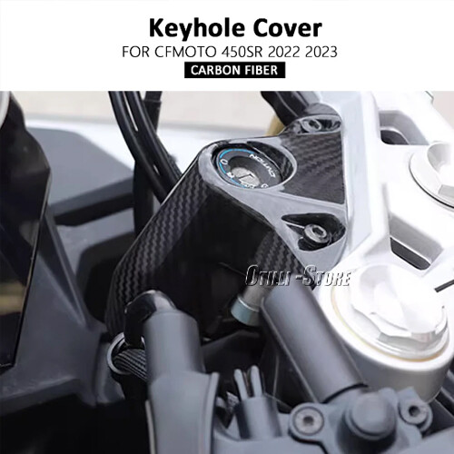 Motorcycle Accessories Keyhole Cover Front Cover Plate For CFMOTO450SR ...