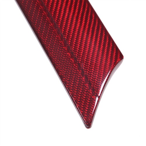 Red Carbon Fiber Door Window A Pillar Panel Trim For Chevrolet Corvette ...