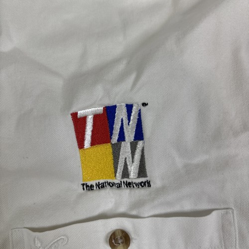 Chase Authentic Button Down Shirt Men’s XXL White TNN News Network ...