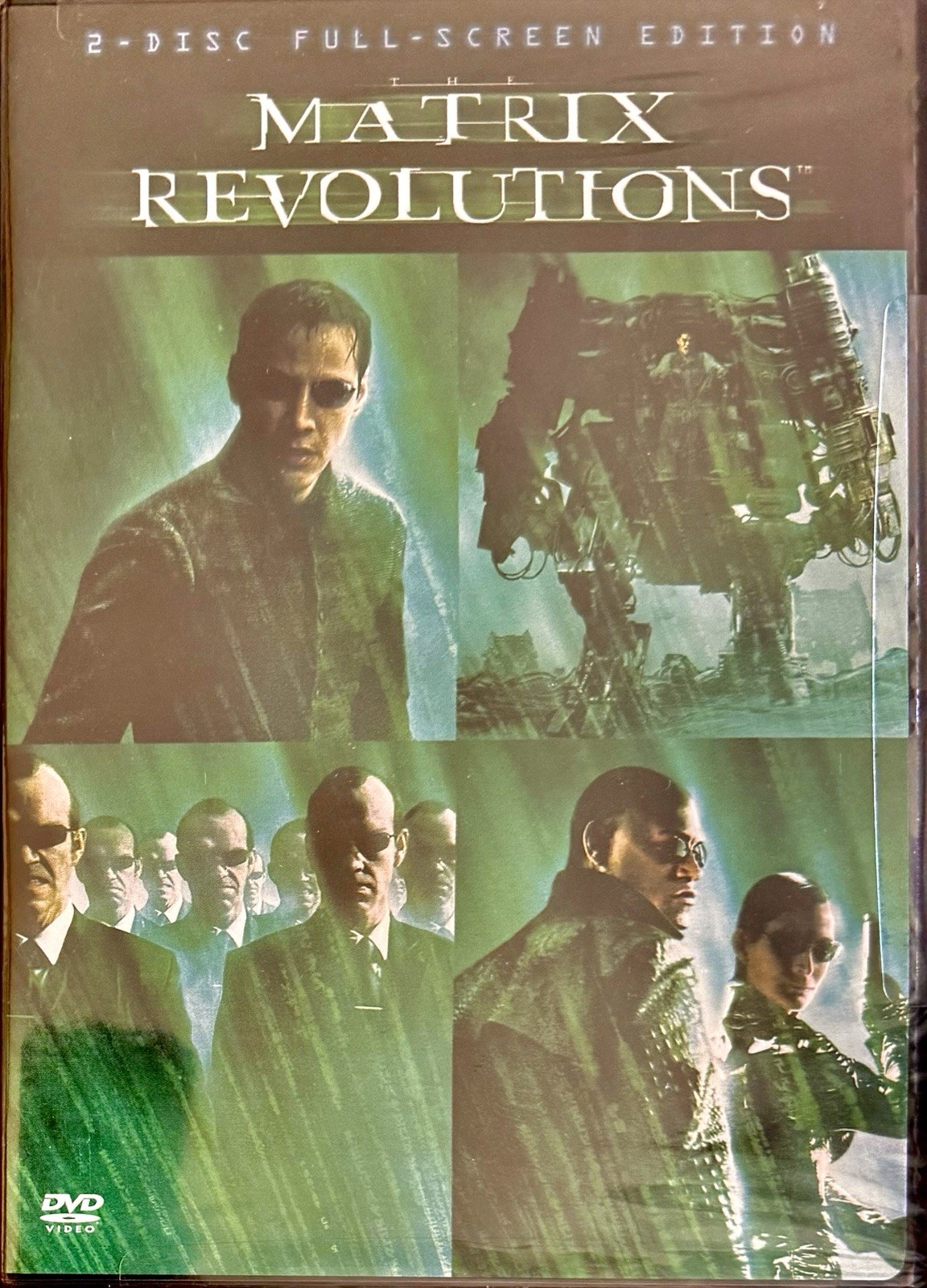 Matrix Revolutions (DVD) 2 Disc Full-Screen Edition Keanu Reeves New ...