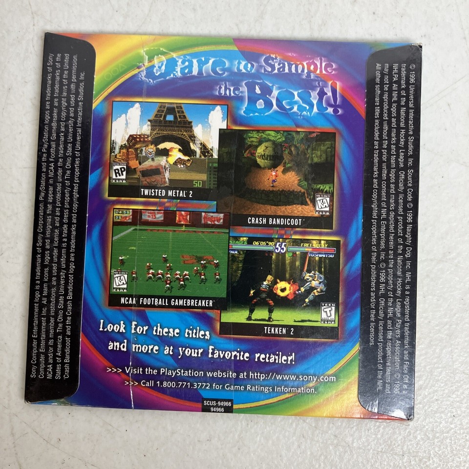 Sealed New PS1 Playstation 1 Interactive CD Volume 3 Sampler Pack Demo ...