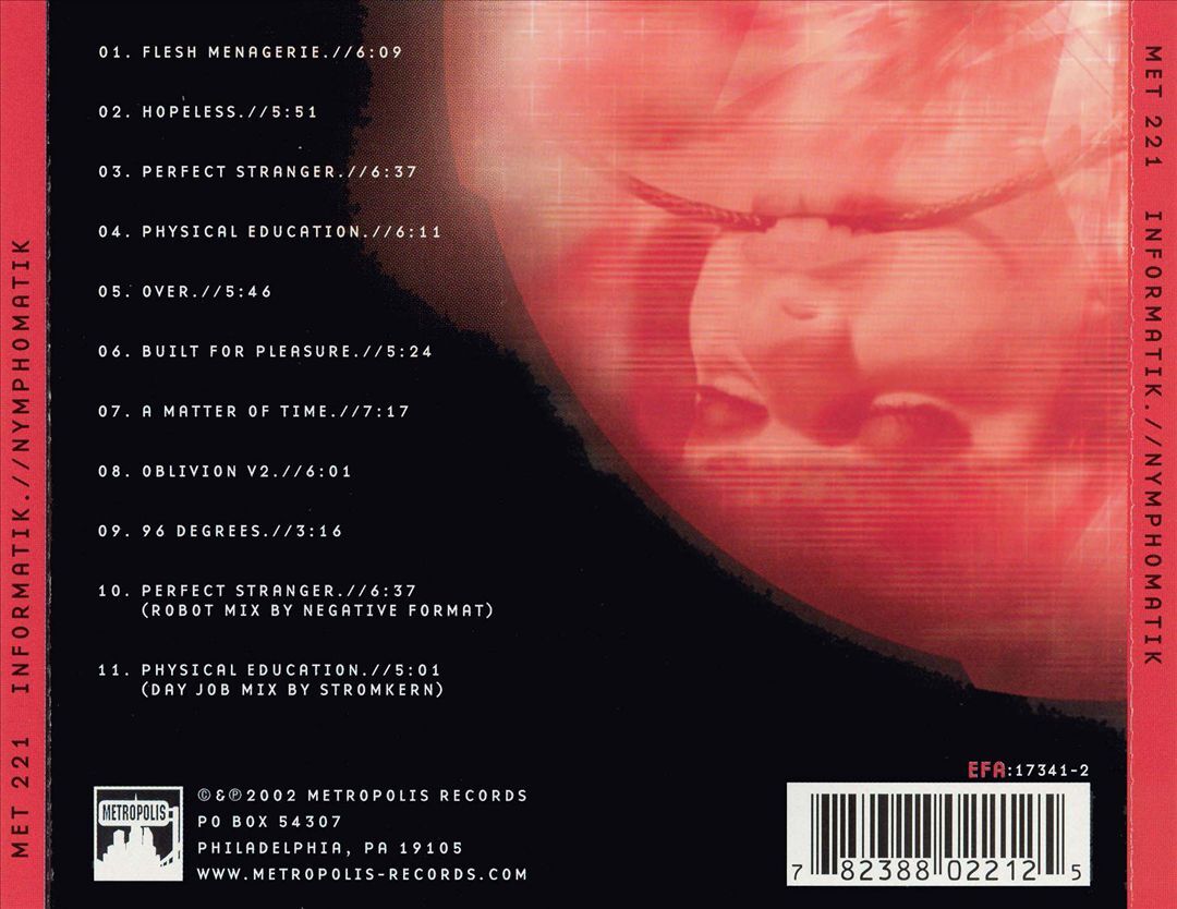 INFORMATIK - NYMPHOMATIK NEW CD 782388022125 | eBay