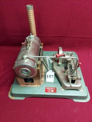 MODEL STEAM ENGINE JENSEN STEAM ENGINE AND GENERATOR MODEL #75 | eBay