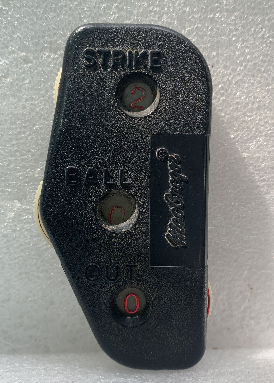 MacGregor Baseball Score Keeper Ball Strike Out Umpire Tool Count ...