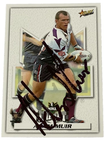 Signed 2001 Adam Muir Northern Eagles Nrl Trading Card | eBay Australia