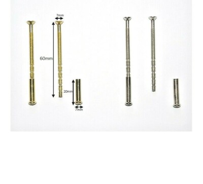 Door handle Connecting Screw Sleeve M4 Male to Female Back to Back ...