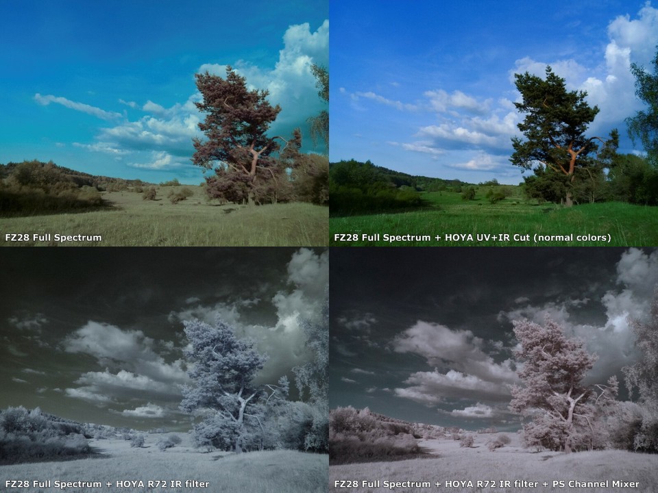 Full Spectrum Conversion Panasonic Lumix FZ28 Infrared Ghost Hunter | eBay