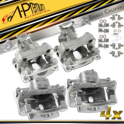 A-Premium Front & Rear Disc Brake Caliper w/ Bracket for Toyota Prius ...