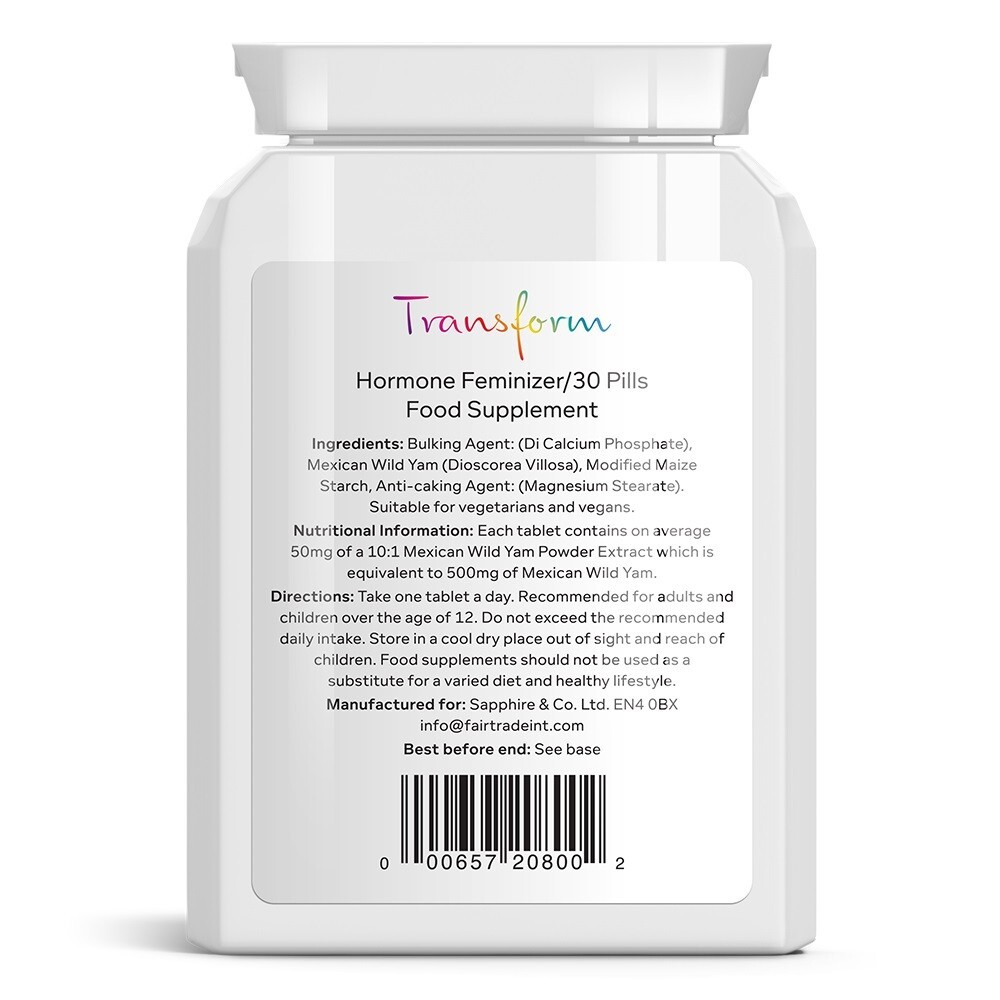 Fem Pills MTF change Transform - 30 Tablets | eBay UK