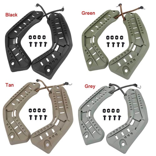 Tactical Accessories Fast High Cut Helmet Shroud Base Mount /Guide Rail ...