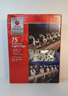 75 All Purpose Light Clips Universal Shingle Gutter. C-7, C-9 ...