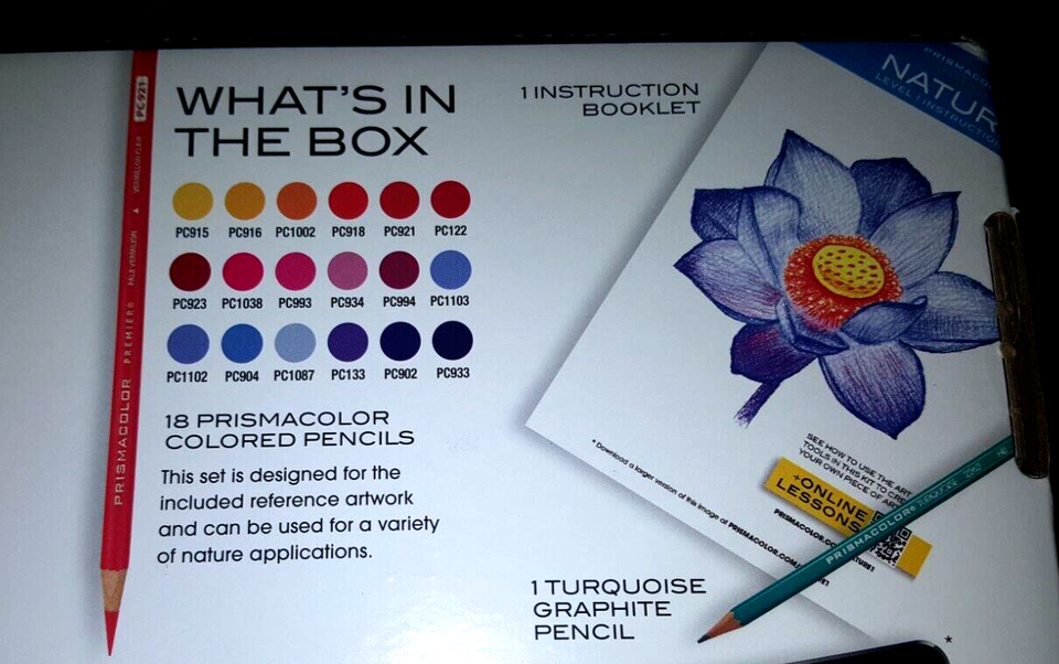 Prismacolor Technique 26ct NATURE Drawing Set -Level 1 Drawing ...