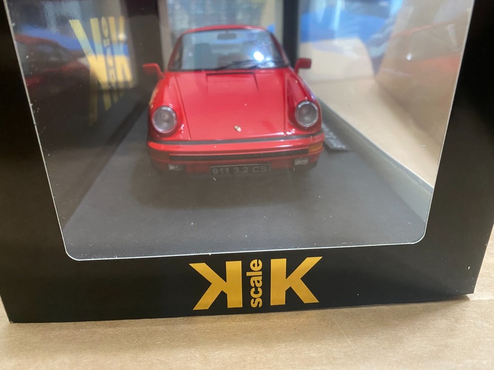 1:18 kk models PORSCHE 911 3.2 CARRERA CS 1989 CLUDSPORT RED | eBay