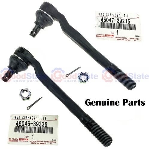 GENUINE Toyota Hilux Surf RZN185 RZN180 KZN185 Tie Rod End LH RH Pair ...
