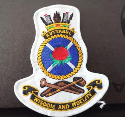 HMAS Kuttabul RAN Officer's Uniform Cap / Jacket Patch | eBay Australia