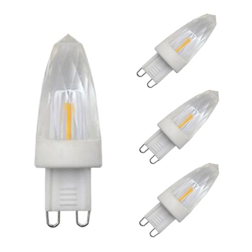 G9 LED Bulbs Base Light Bulbs 1W AC110V Dimmable Mini Crystal ...