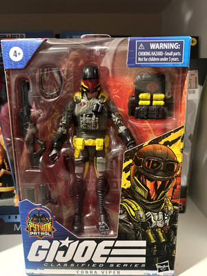 Hasbro G.I. Joe Python Patrol Cobra Viper 7 in Action Figure - F4755 ...