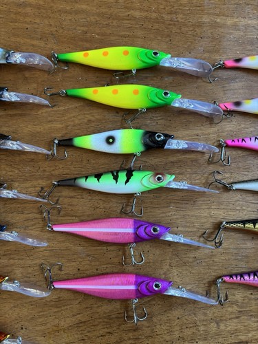 (25) Lot WNC Walleye Deep Reaper Lures ~ 4 1/2 inch, 1/2 oz | eBay