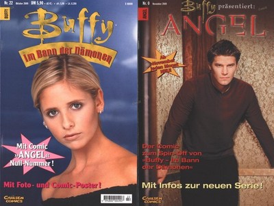 Buffy Nr. 22 - Carlsen (1998-2001) mit Angel Null-Nummer Comic Zustand ...