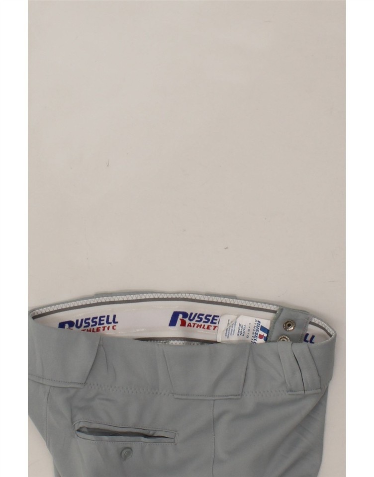 RUSSELL ATHLETIC Womens Straight Casual Trousers Large W32 L28 Grey ...