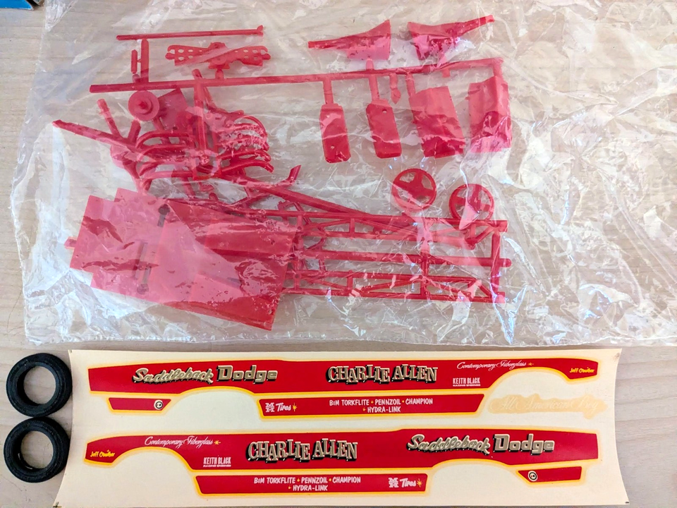 *ULTRA-RARE! *ORIGINAL VINTAGE MPC SADDLEBACK DART FUNNY CAR KIT ...