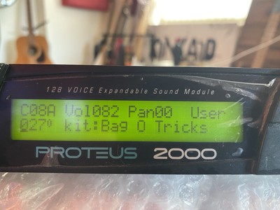 E-MU Proteus 2000 128 Voice Sound Module Synthesizer | eBay UK
