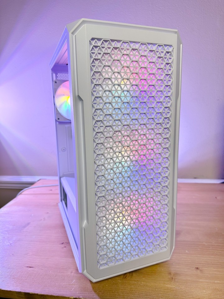 White Gaming Desktop PC intel i7 3.4Ghz 16GB - 1TB + SSD Nvidia GTX ...