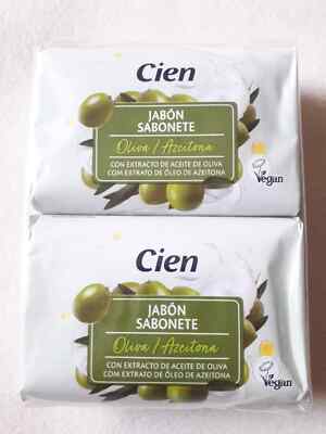 NEW!!! 2x Cien Olive Soap with Olive Oil Extract 150 g Pack | eBay