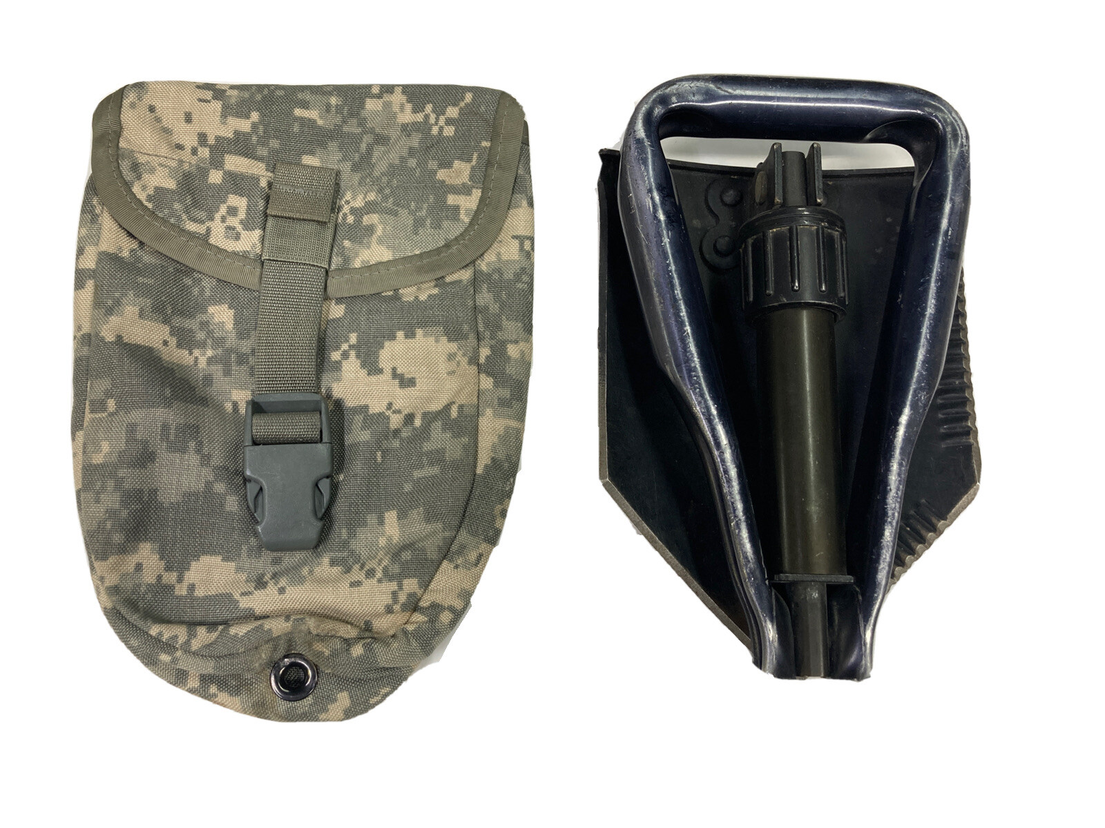 used US GI Military Entrenching Intrenching Trifold Folding Etool E ...