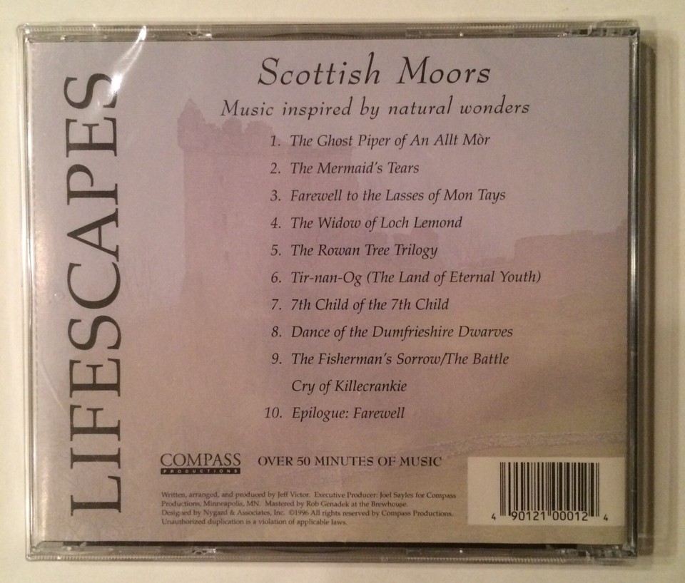Scottish Moors - Music Inspired By Natural Wonders - CD Lifescapes ...