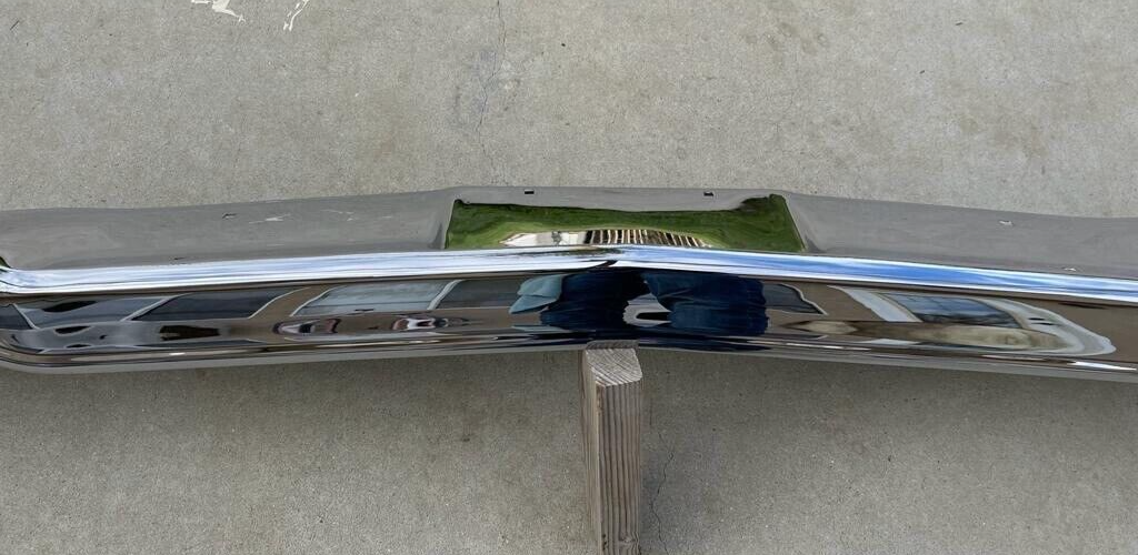 S DODGE DART NEW TRIPLE PLATED CHROME FRONT IMPACT BUMPER 1967-1969 67 ...