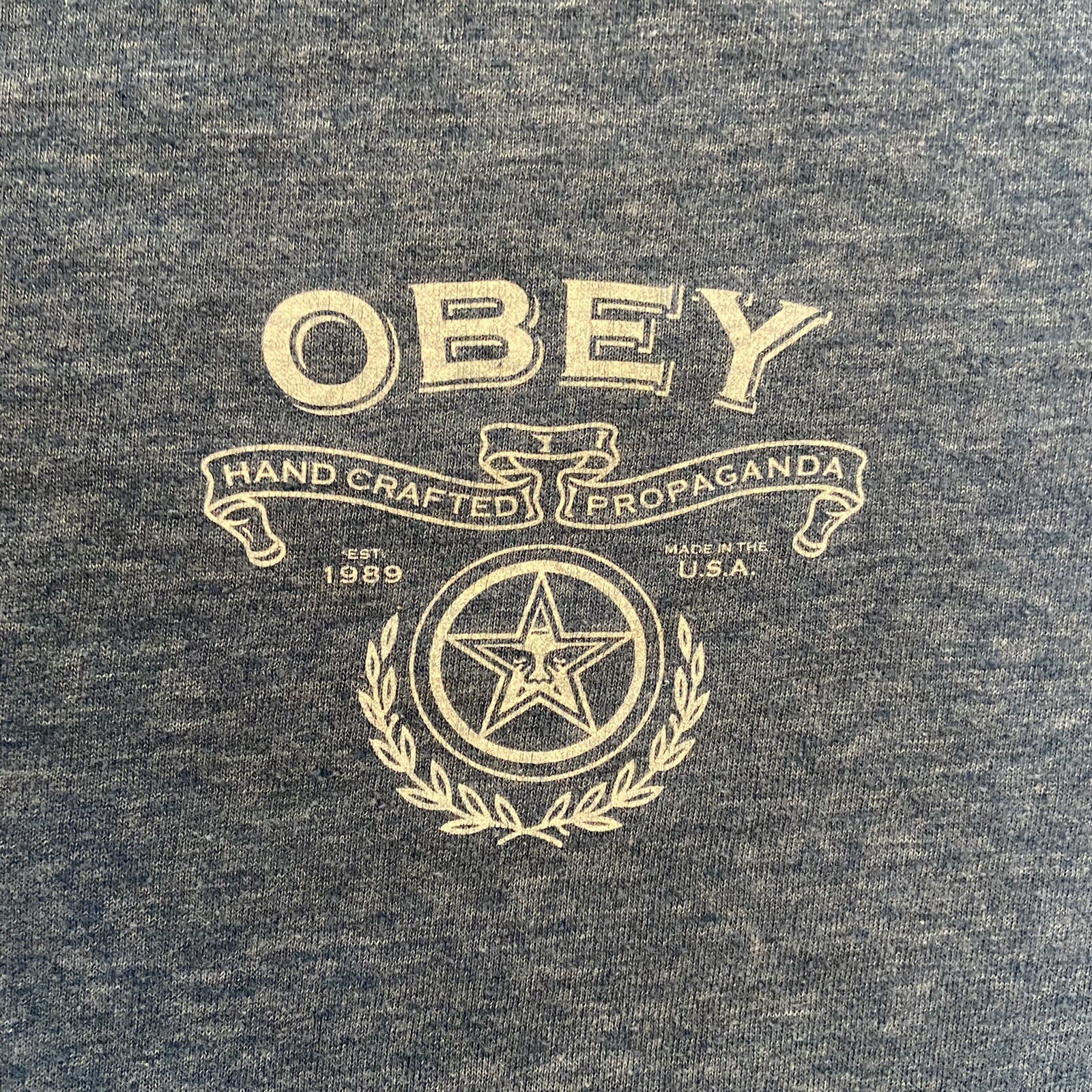 Vintage Obey Men’s Obey Propaganda Handcrafted in the… - Gem