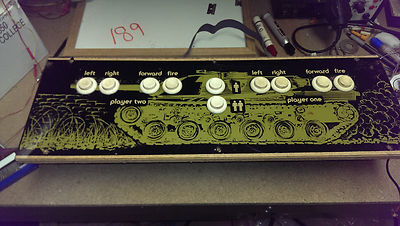 Control Panel for ARMOR ATTACK - 1980 Cinematrics - with controls ...