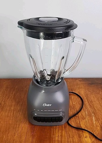 Oster Easy to Clean 700 Watt Blender w 6 Cup Glass Pitcher & Lid Tested ...
