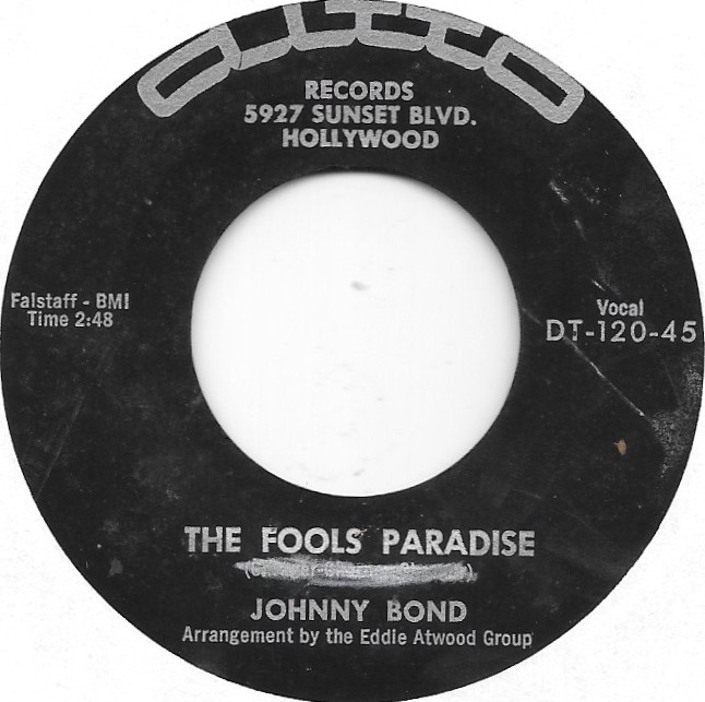 JOHNNY BOND The Tijuana Jail on Ditto rockabilly 45 HEAR | eBay