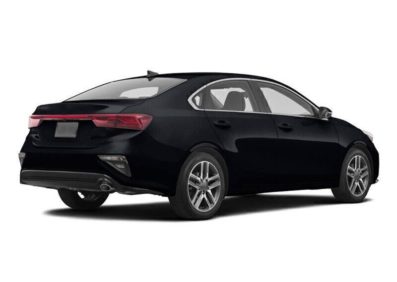 For Kia Forte K3 2019-20204 Carbon Fiber Rear Trunk Spoiler Wing Flap ...